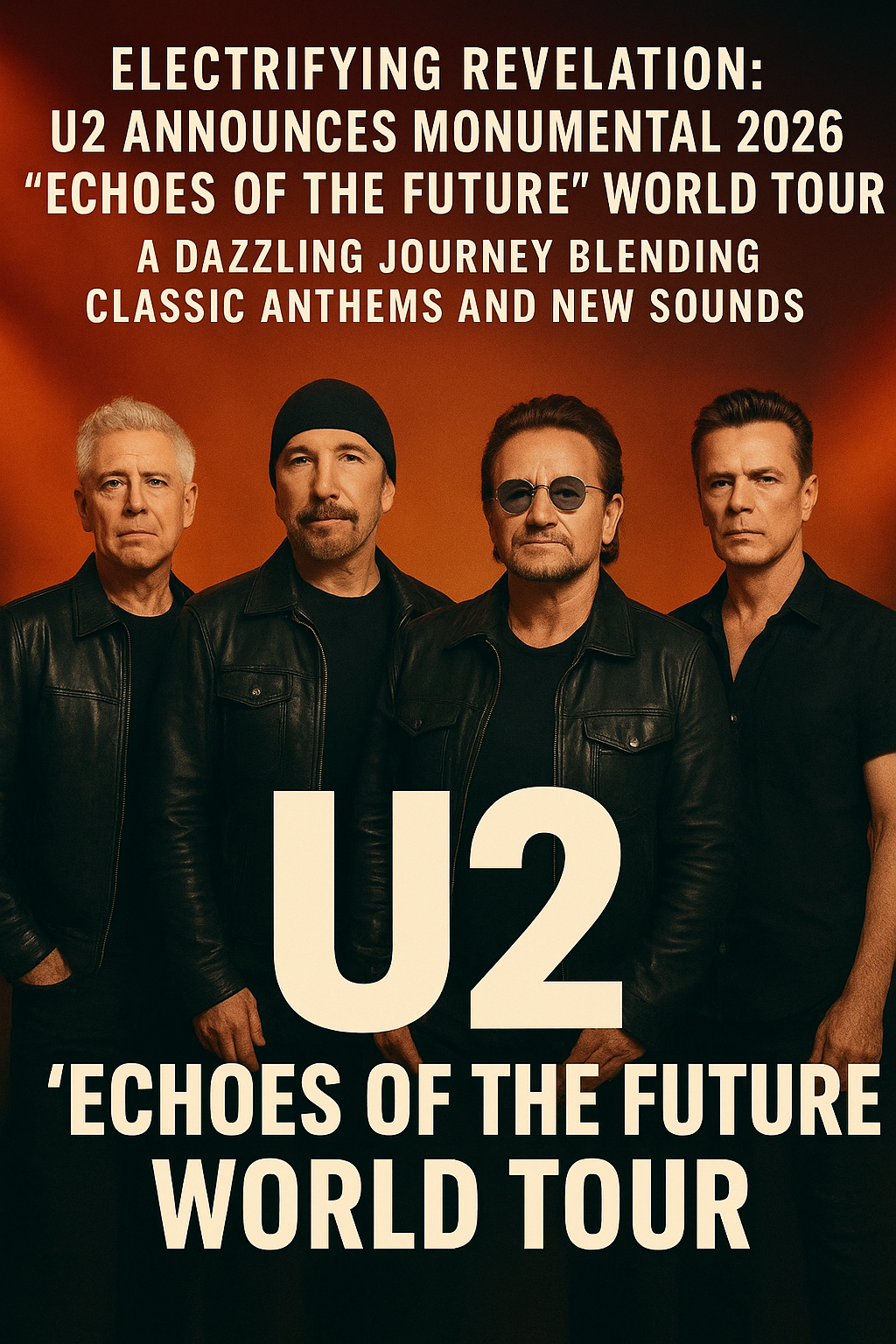 Thrilling Announcement: U2 Unveils Their Massive 2026 “Echoes of the ...